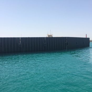 ARZANAH ISLAND – TEMPORARY BREAKWATER – Overseas AST